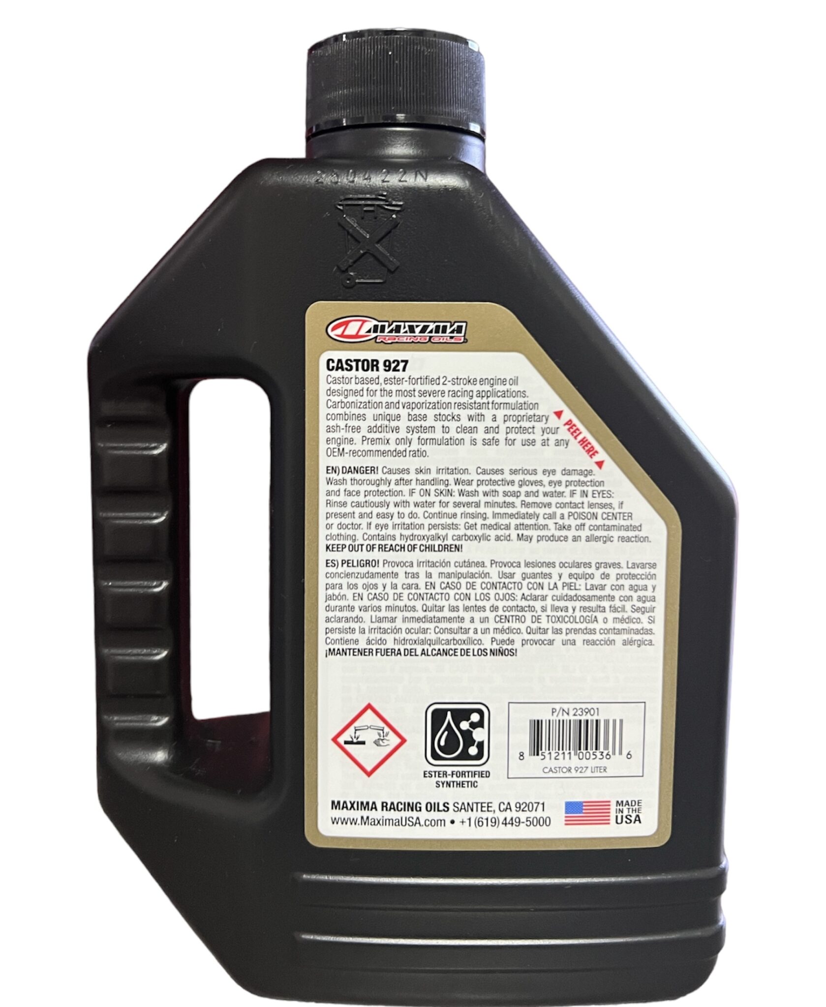 ACEITE MINERAL VEGETAL DE RICINO PARA MOTOS 2T MAXIMA CASTOR 927 ...